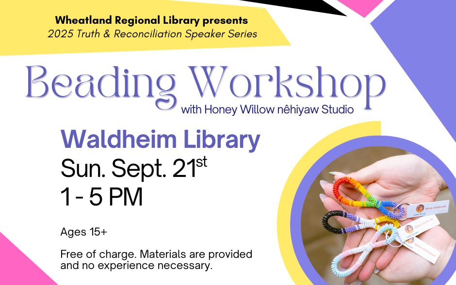 Beading Workshops with Honey Willow nêhiyaw Studio | Culture Days 2025