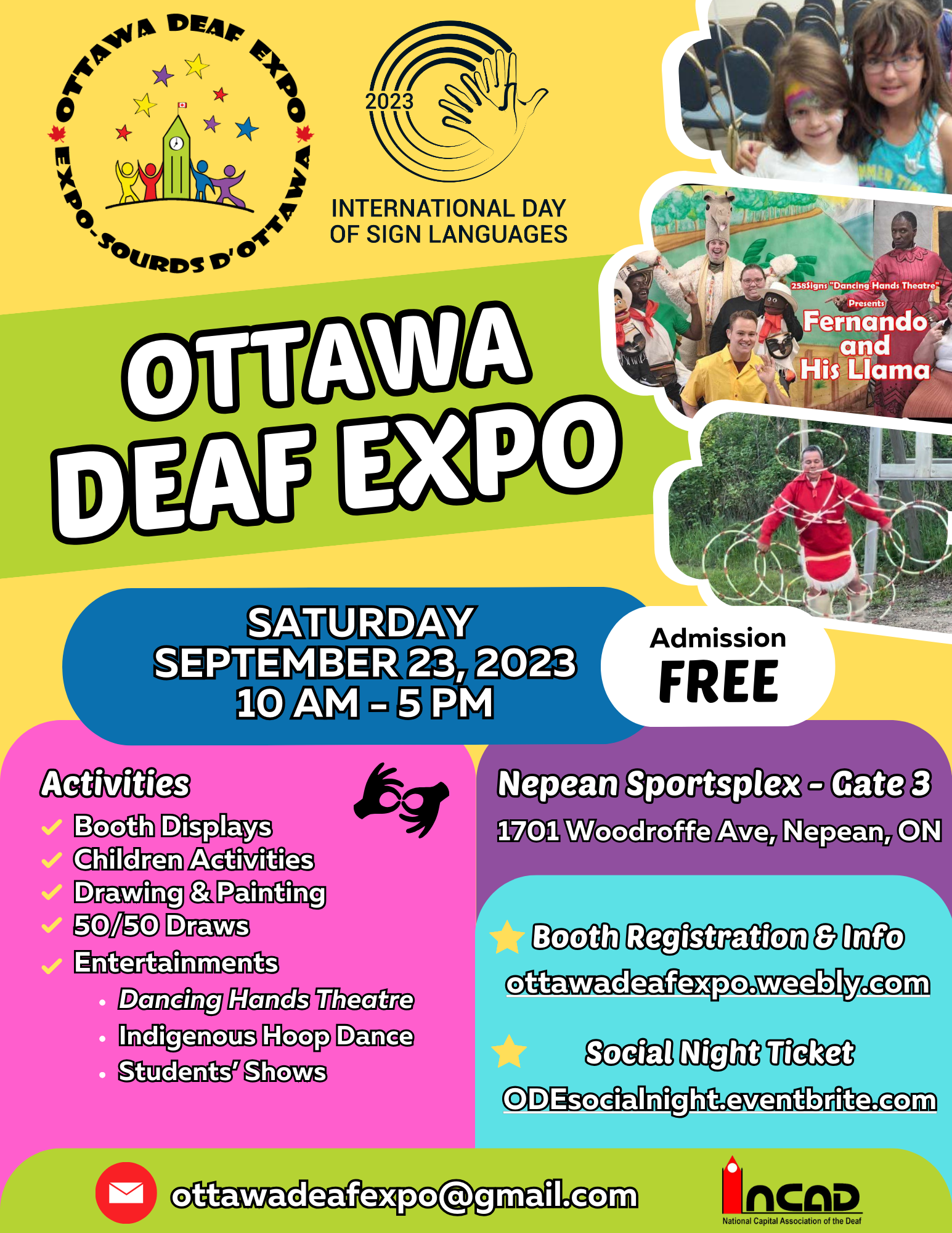Ottawa Deaf Expo 2023 | Culture Days 2023
