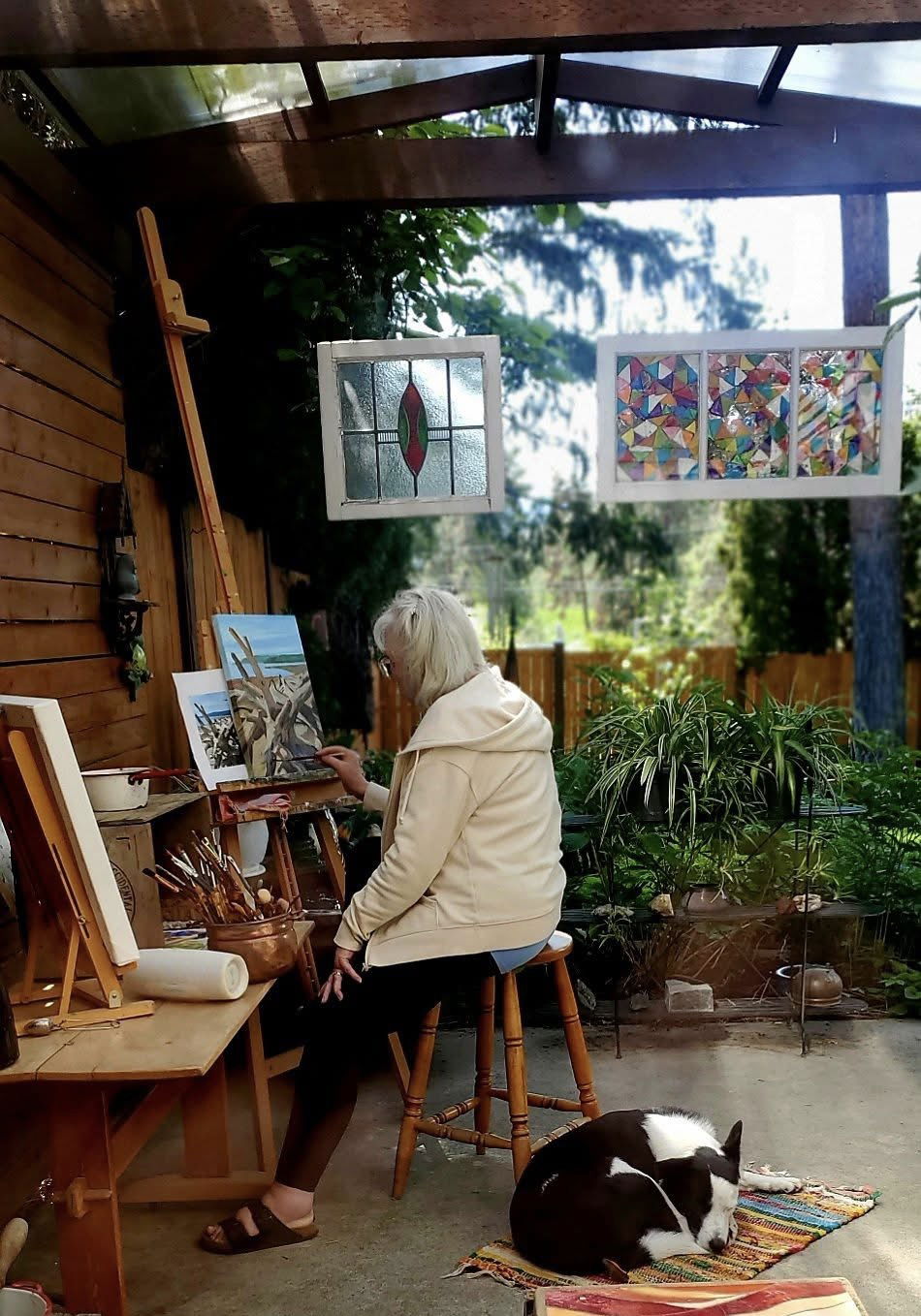 Reflections of the Okanagan - Art created by Urban Sketch, Plein Air ...