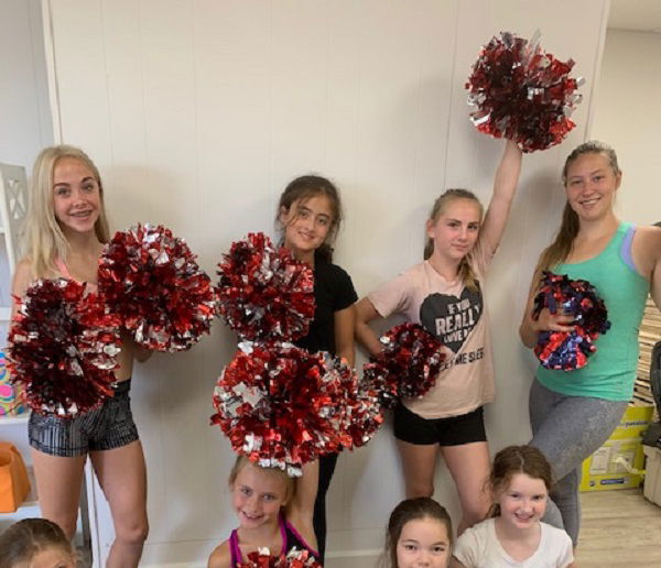 Kids Cheer Dance Class | Fête de la culture 2019