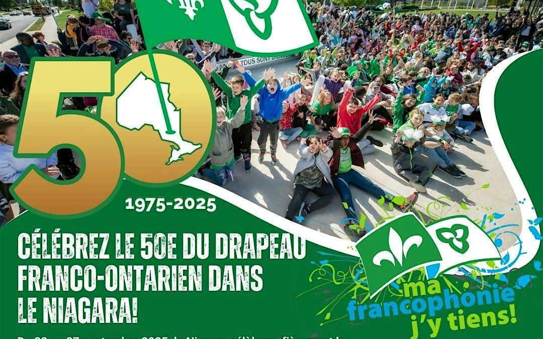 Célébrations à Niagara pour le 50e anniversaire du drapeau franco ...