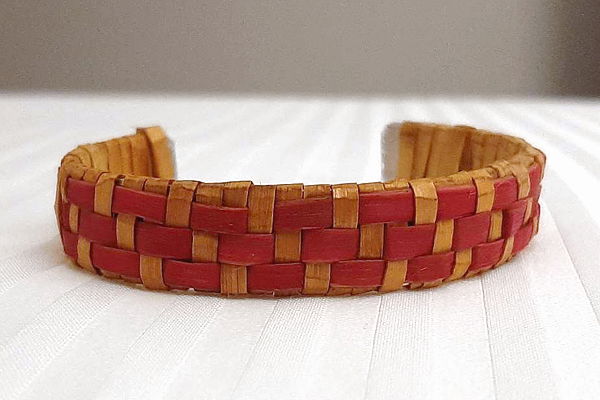 Cedar Cuff Weaving at ARC w/Leonard Tiger Williams | Culture Days 2023