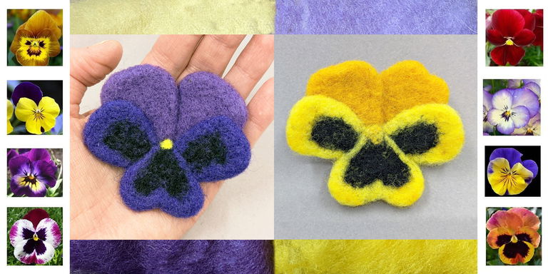 Craft: Needle Felt a Pansy Brooch Tutorial, On-Demand Video | Culture ...