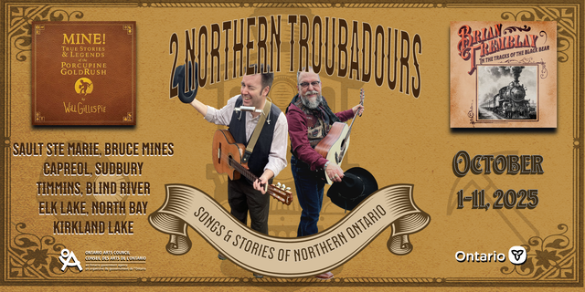 Will Gillespie & Brian Tremblay: 2 Northern Troubadours - Historic ...