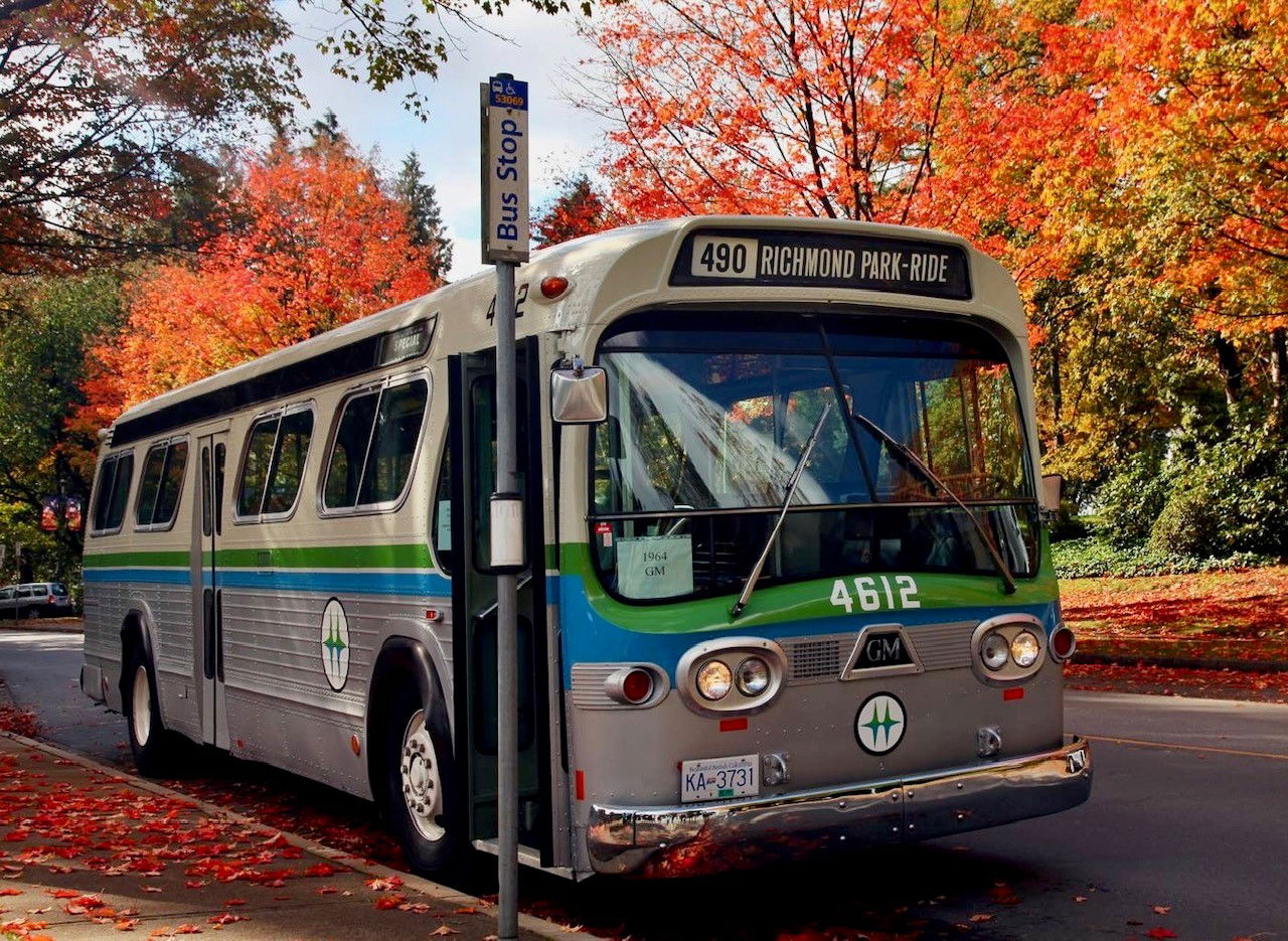 Visit the 60-Year-Old Transit Museum Bus at the Steveston Tram - One ...