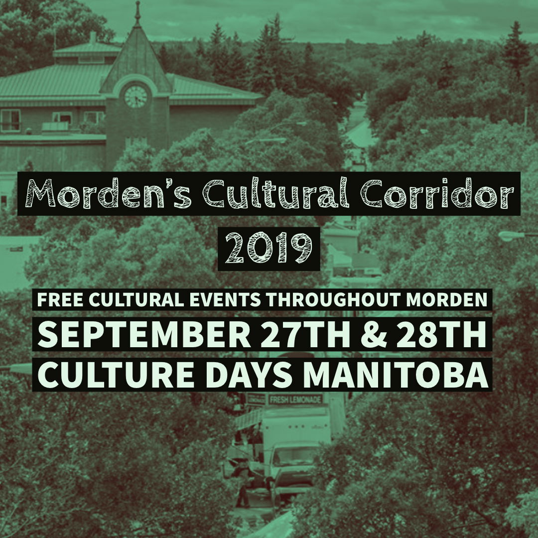 Morden's Cultural Corridor | Culture Days 2019
